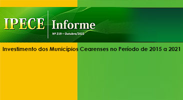 Estudo do Ipece analisa investimentos dos municípios - Instituto de ...